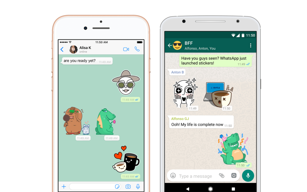 WhatsApp 终于推出 Sticker 贴图功能 - Kitcle Limited